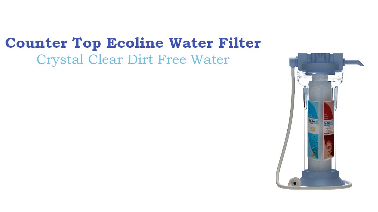 Counter Top Ecoline Water Filter - Clear Water